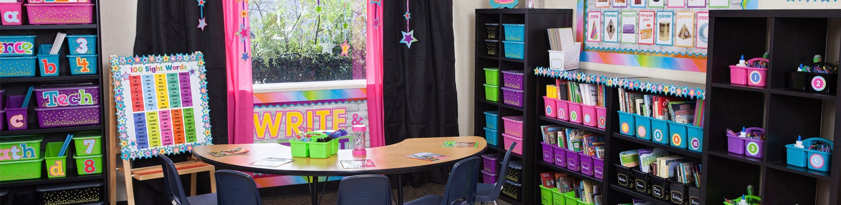 Colorful Vibes Classroom Theme - Banners, Accents & More – CM School Supply