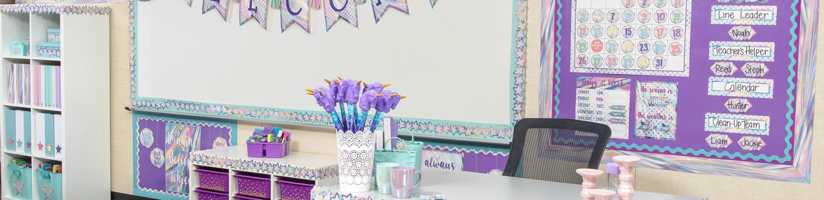 Iridescent Classroom Theme Décor | CM School Supply