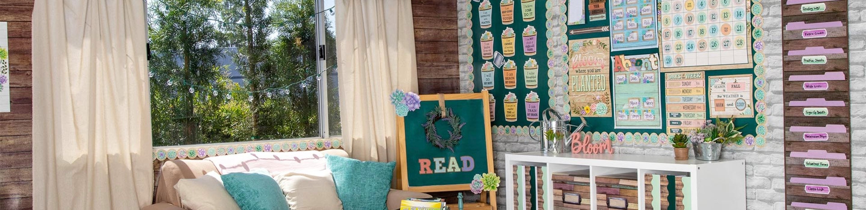 Rustic Bloom Classroom Theme & Décor | CM School Supply