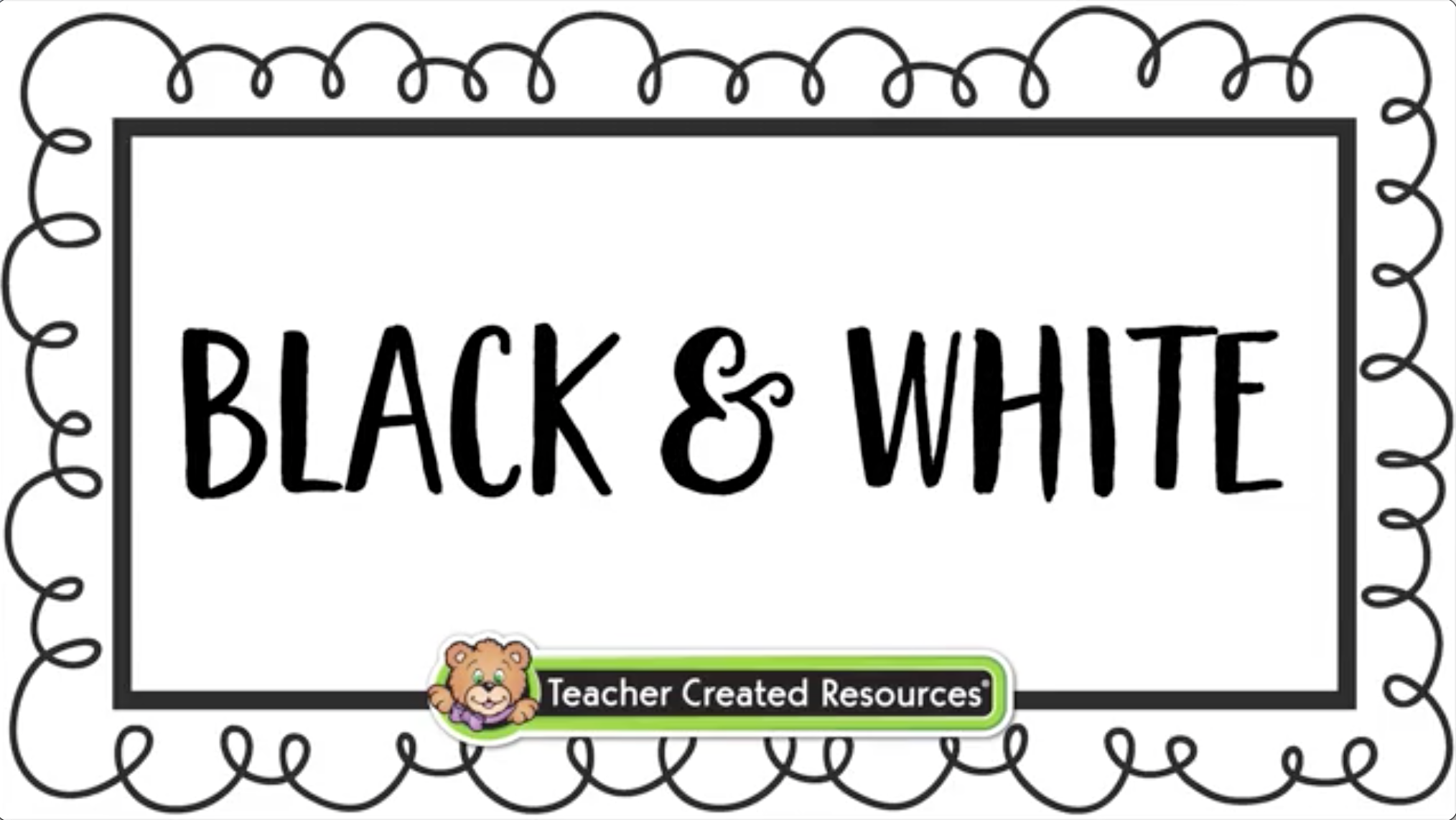 Black and White Classroom Collection – CM School Supply