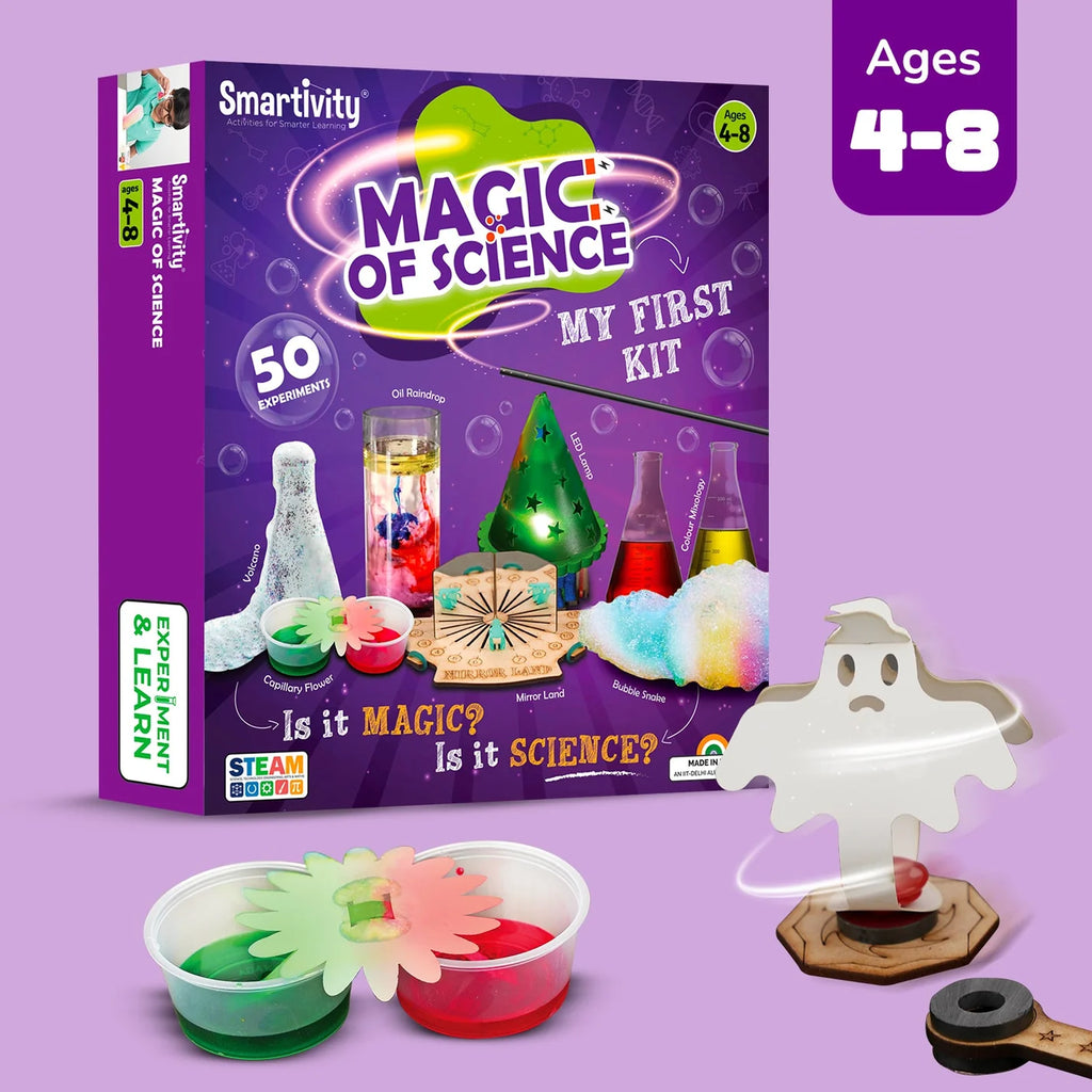 Magic of Science | DIY STEAM Activity Kit | 4-8 years – CM School Supply