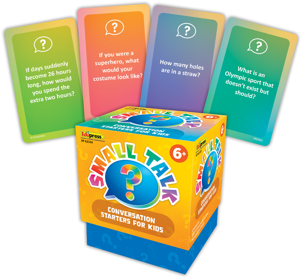 Small Talk: Conversation Starters for Kids – CM School Supply