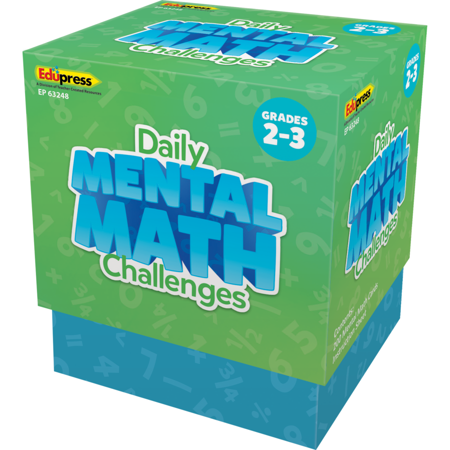 Daily Mental Math Challenges – CM School Supply