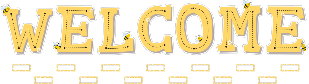 Buzzing Bees Welcome Bulletin Board Set – CM School Supply