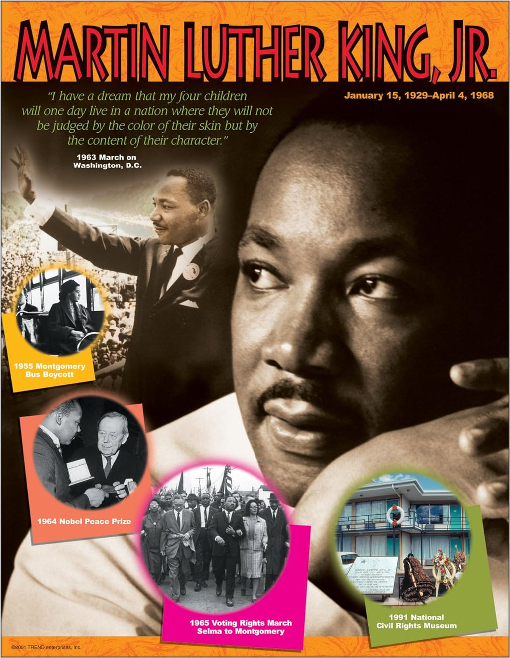 Martin Luther King Jr. Chart – CM School Supply