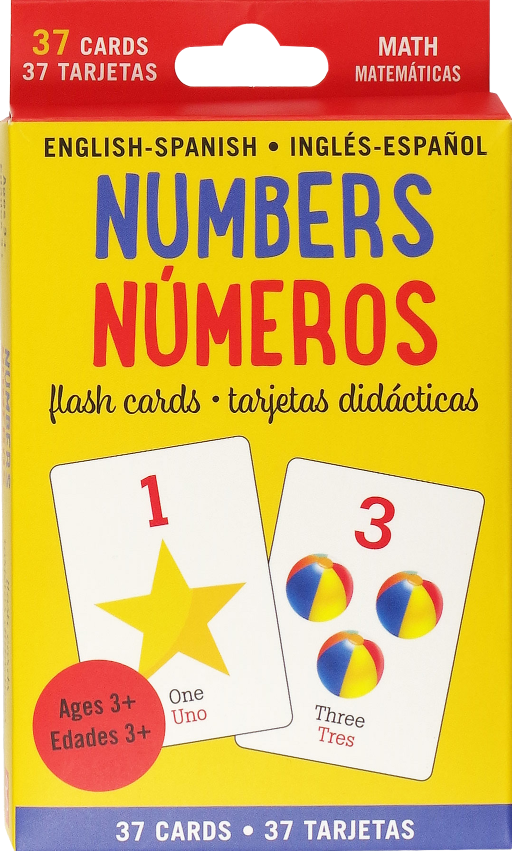Bilingual English-Spanish Numbers Flash Cards – CM School Supply