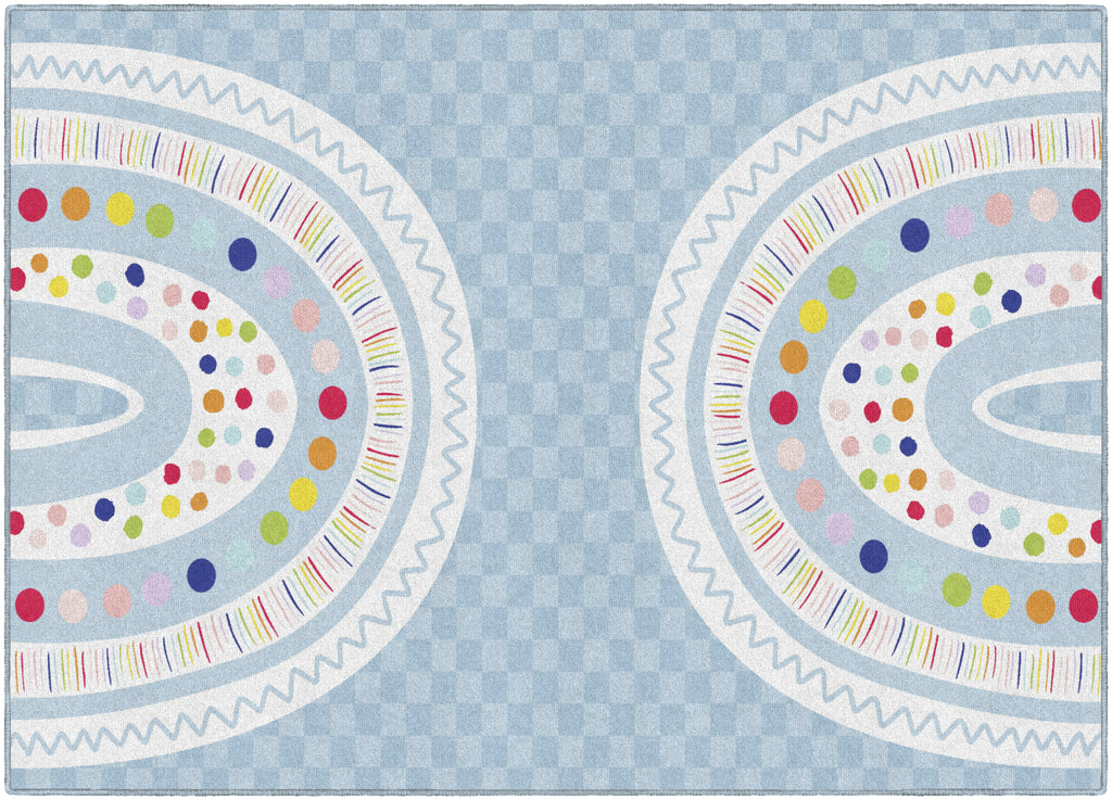Double Boho Rainbow Rug | By Schoolgirl Style – CM School Supply