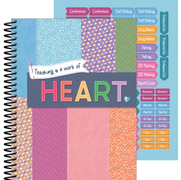 CRAFTY AND COOL TEACHER PLANNER – CM School Supply
