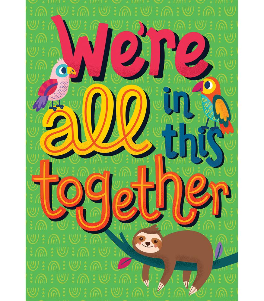 We're All in This Together Poster – CM School Supply
