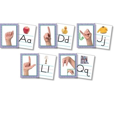 American Sign Language Alphabet Cards – CM School Supply