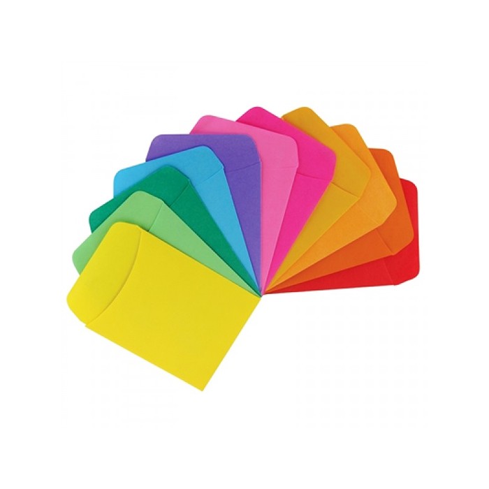 Library Pockets Assorted Colors (30 count) - 359-632 – CM School Supply