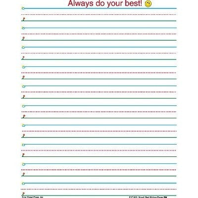 Smart Start "Sky to Ground" Writing Paper Grades 1-2 - 100 Sheets – CM ...