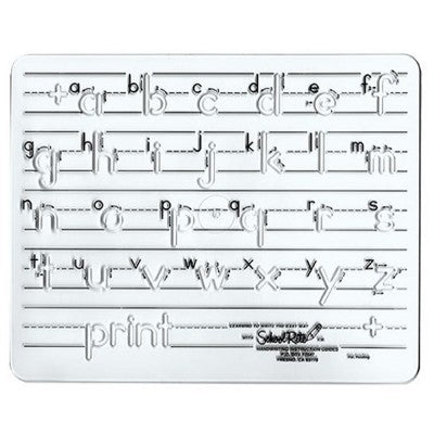 Handwriting Template - Manuscript Lowercase – CM School Supply