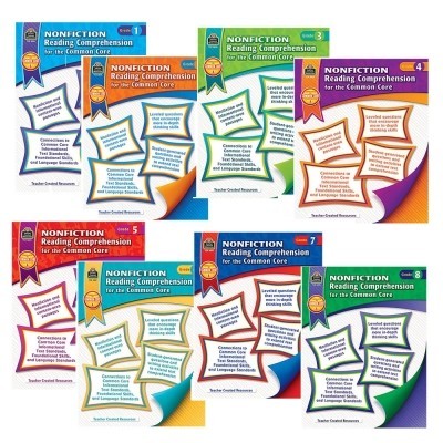 Nonfiction Reading Comprehension for the Common Core – CM School Supply