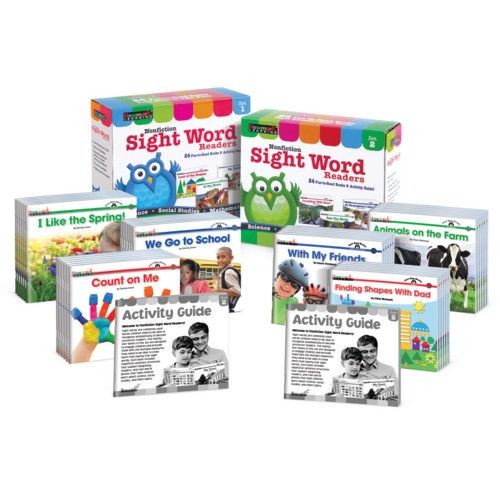 Early Readers Boxed Set, Nonfiction Sight Word Readers Set 2 – CM ...