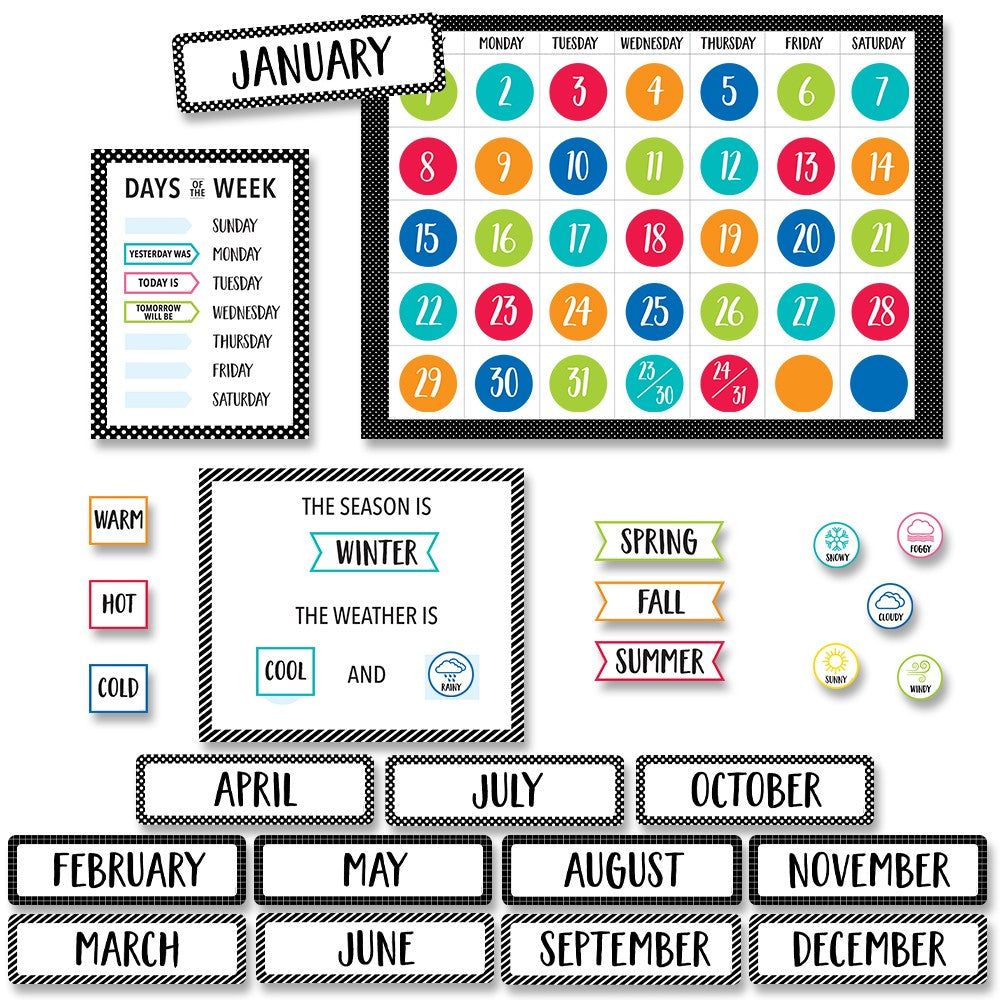 Calendar Set - CTP10168 – CM School Supply