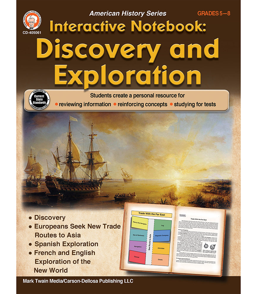 Interactive Notebook: Discovery and Exploration Resource Book, Grades ...