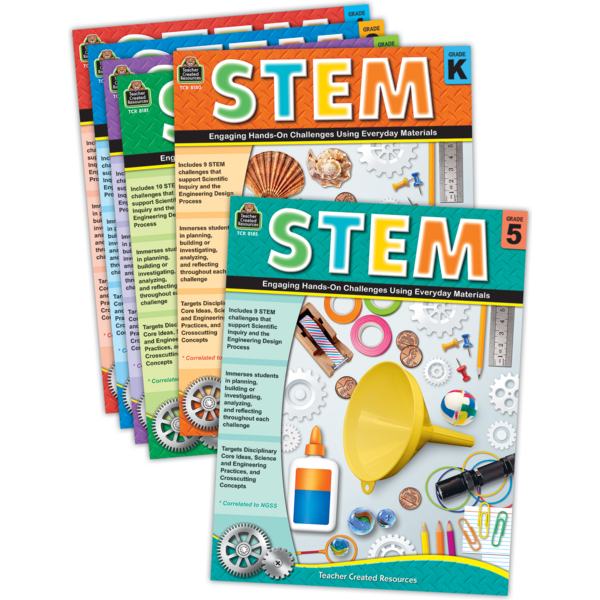 STEM: Engaging Hands-On Activities and Challenges Set – CM School Supply