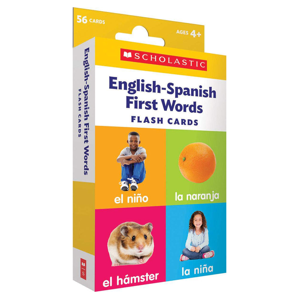 English-Spanish First Words Cards – CM School Supply