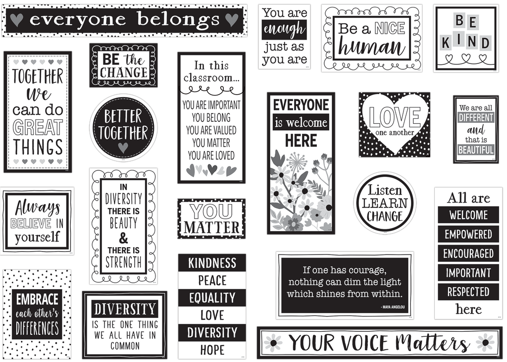 Celebrate Diversity Mini Bulletin Board – CM School Supply