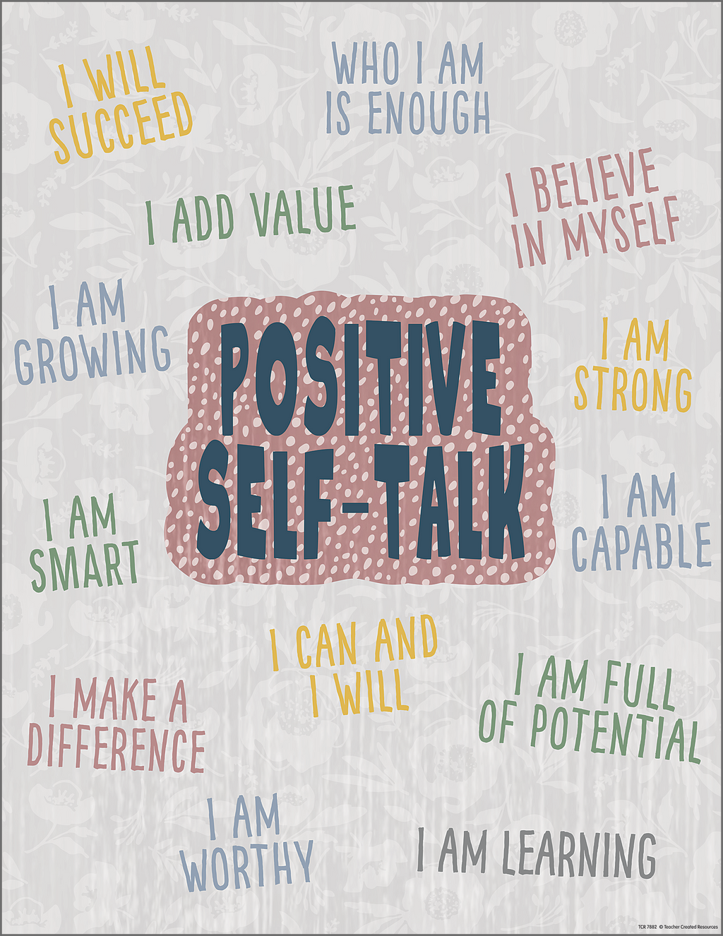 Classroom Cottage Positive Self-Talk Chart – CM School Supply
