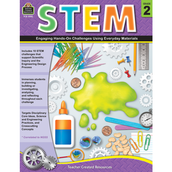 STEM: Engaging Hands-On Challenges Using Everyday Materials Grade 2 ...