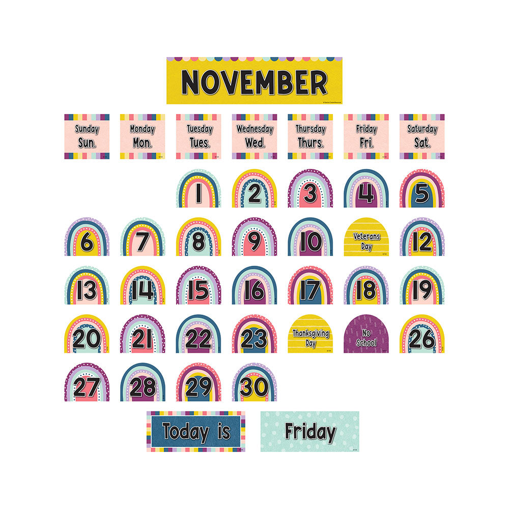 Oh Happy Day Calendar Pocket Chart Cards – CM School Supply