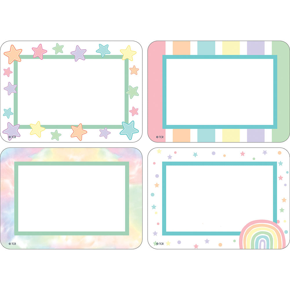 Pastel Name Tags & Labels | CM School Supply