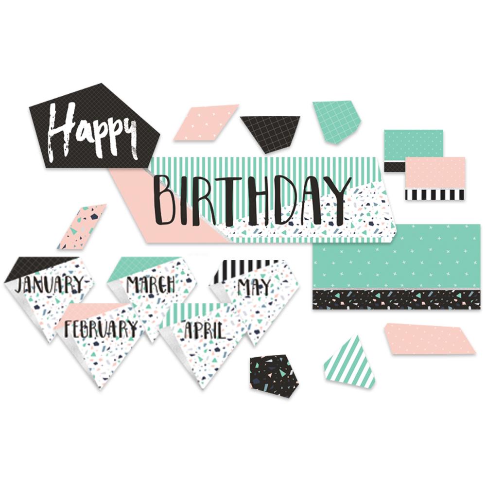 Simply Sassy Birthday Mini Bulletin Board Set – CM School Supply