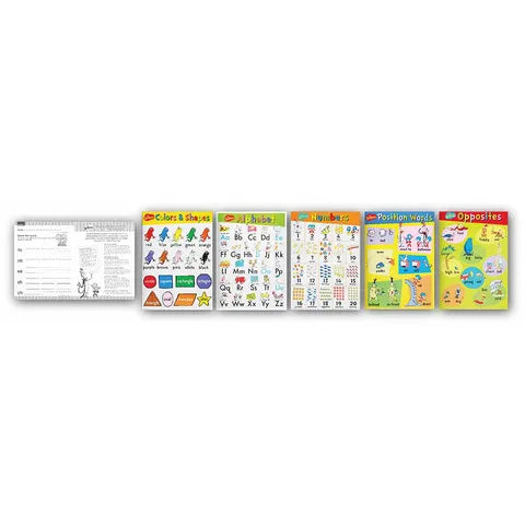 Dr. Seuss™ Beginning Concepts Bulletin Board Set (D) – CM School Supply