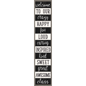 Modern Farmhouse Welcome to Our Class Banner – CM School Supply