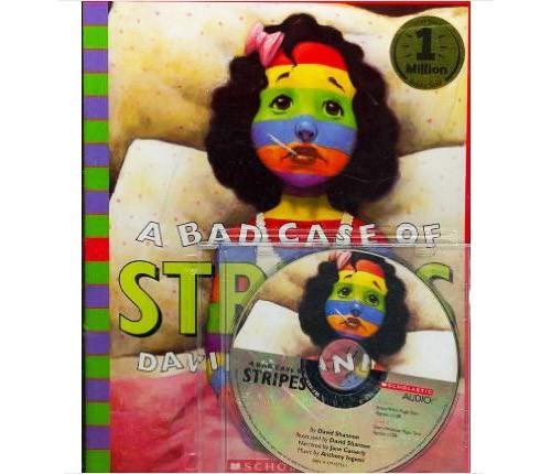A Bad Case of Stripes Book & CD Set – CM School Supply