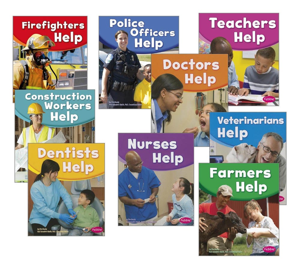 Helpers In Our Community Book Set – CM School Supply