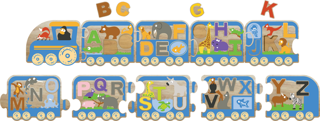 Animal Parade Alphabet Train – CM School Supply