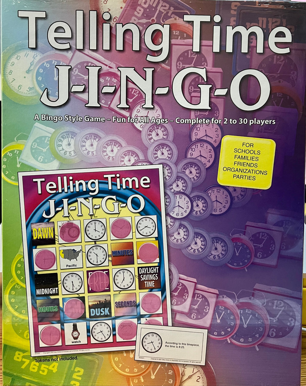 Telling Time JINGO – CM School Supply