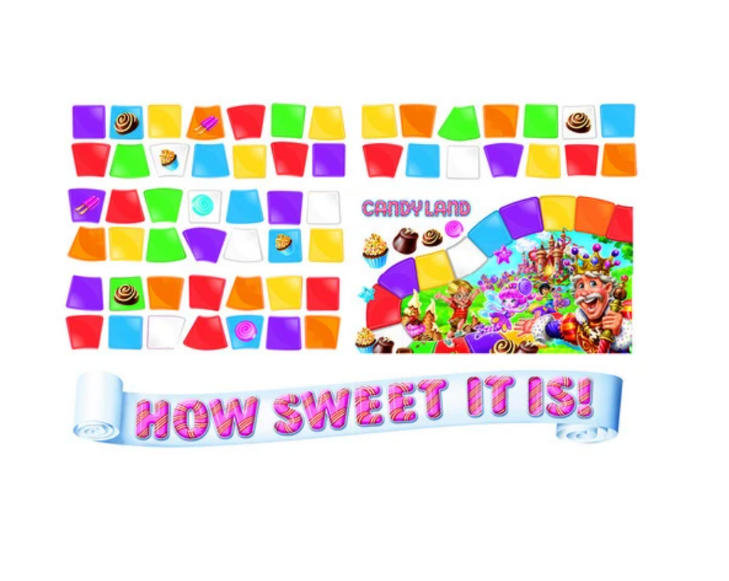 Candy Land™ How Sweet Mini Bulletin Board Set – CM School Supply