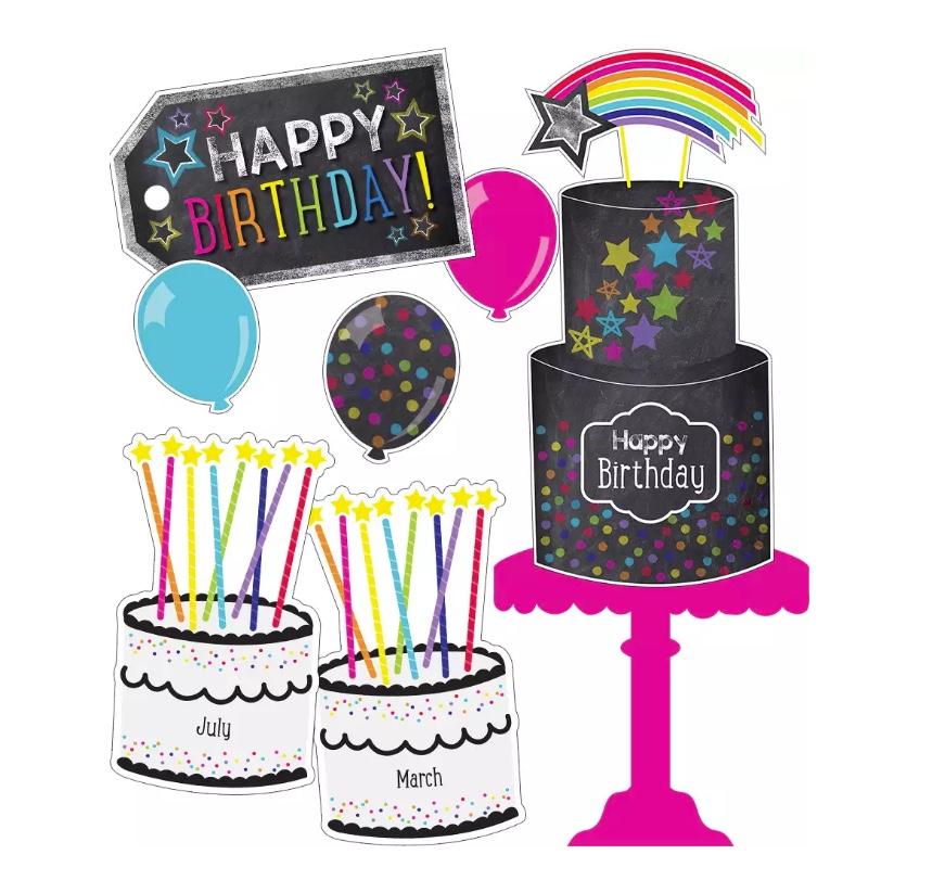 Twinkle Twinkle You’re A STAR! Birthday Bulletin Board Set(C) – CM ...