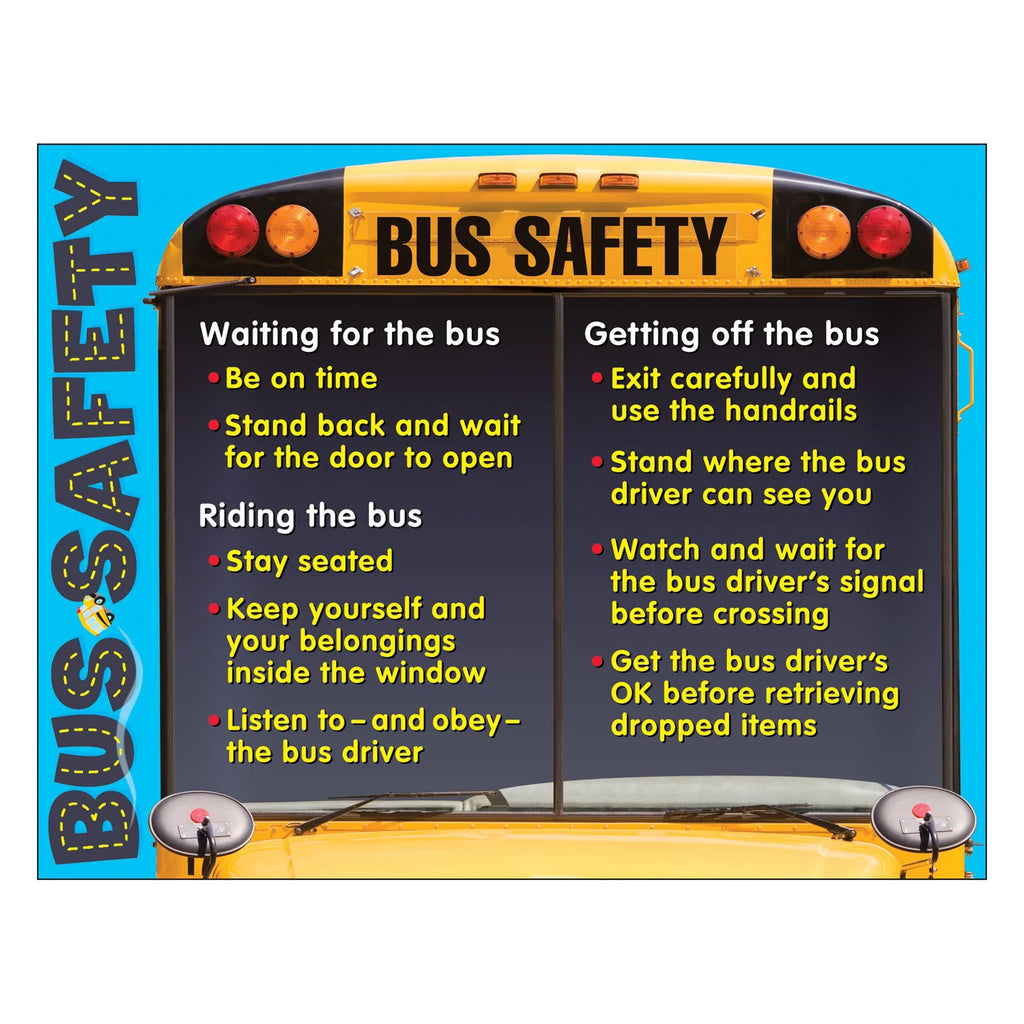 Bus Safety Learning Chart – CM School Supply