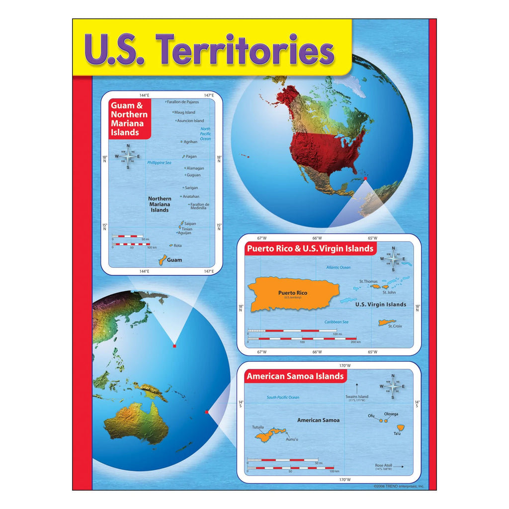U.S. Territories Learning Chart – CM School Supply