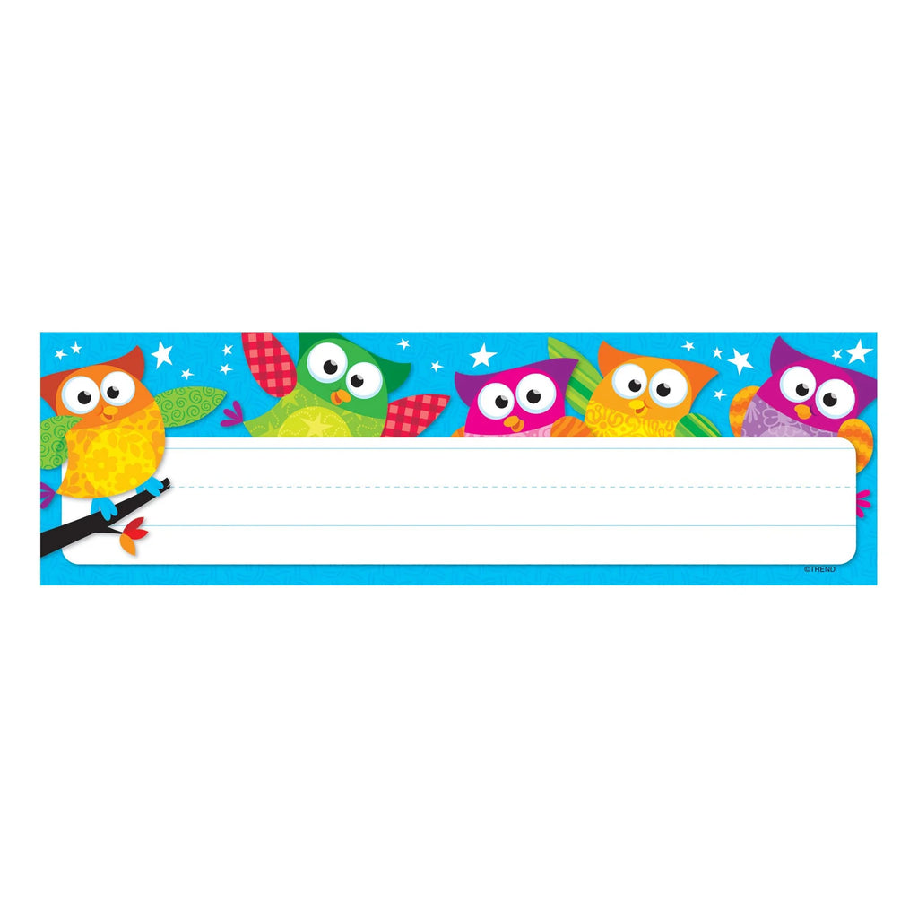 Owl-Stars!® Desk Toppers® Name Plates – CM School Supply
