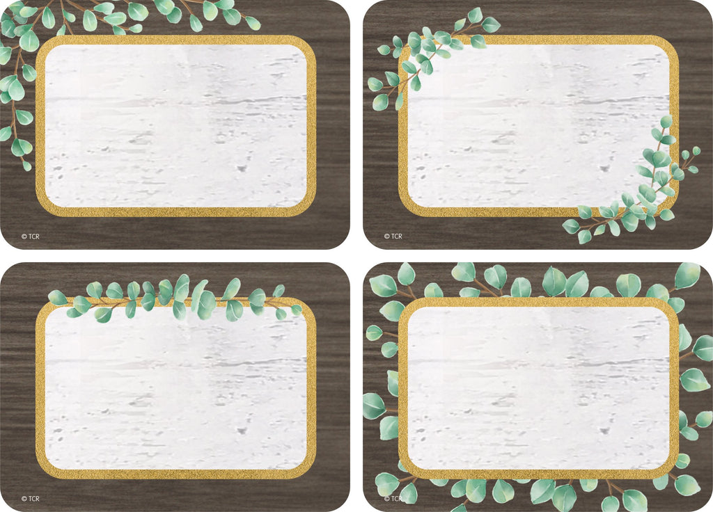 Eucalyptus Name Tags/Labels - Multi-Pack – CM School Supply