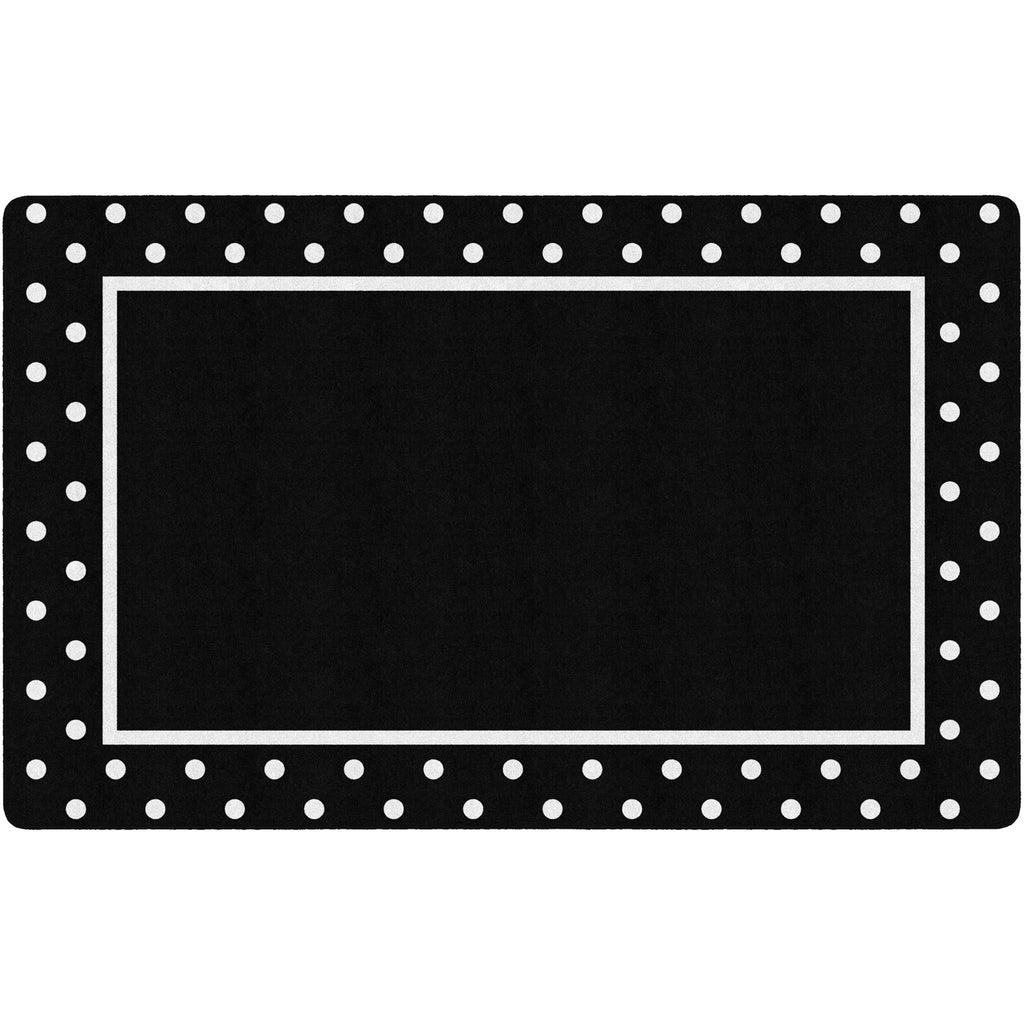 Simply Stylish Tropical Black & White Polka Dot Border – CM School Supply