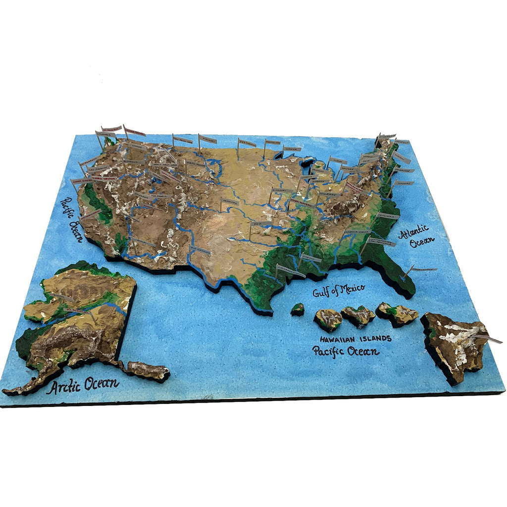 Learn At Home US Map Project – CM School Supply