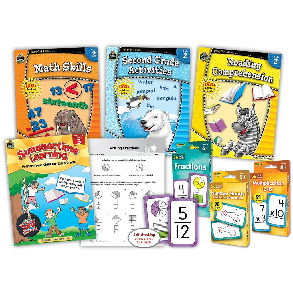 Learning At Home 2nd Grade Curriculum Kit – CM School Supply