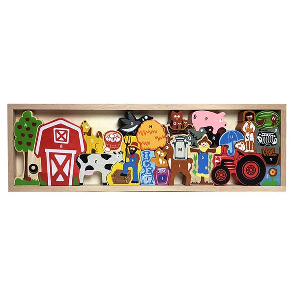 Farm A To Z Puzzle & Play-set – CM School Supply