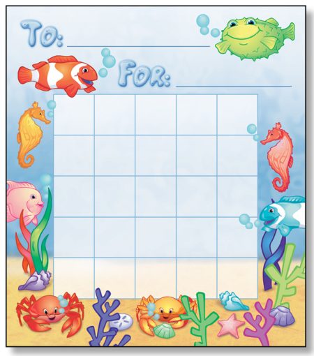 Under the Sea Mini Inc Chart – CM School Supply