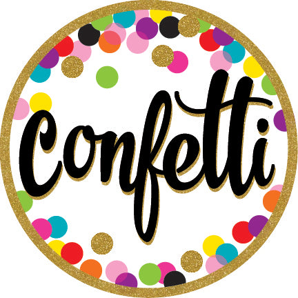 Confetti Classroom Décor | Colorful Classroom Decorations — CM School ...