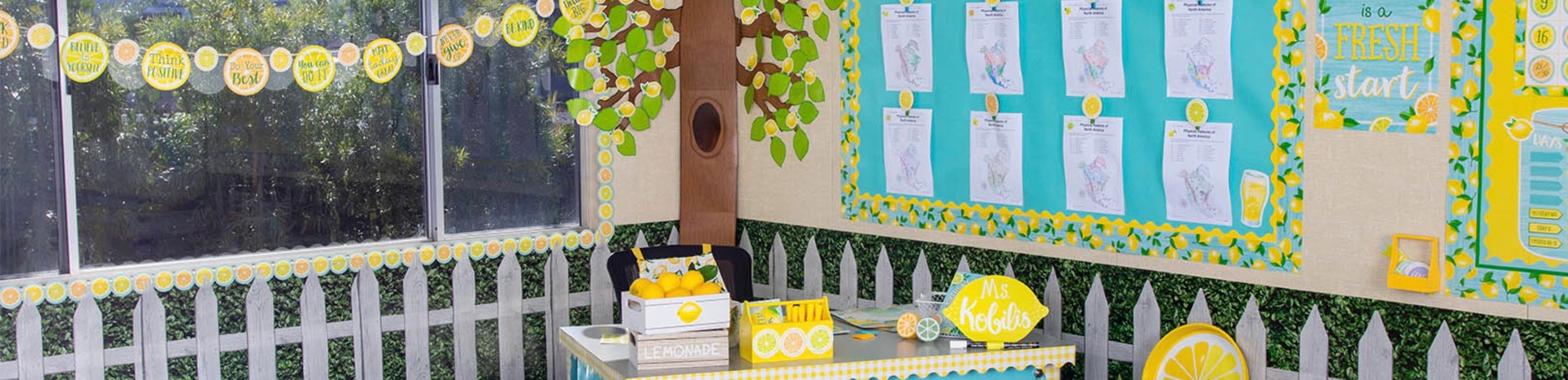 Lemon Classroom Décor | "Lemon Zest" Classroom Theme – CM School Supply