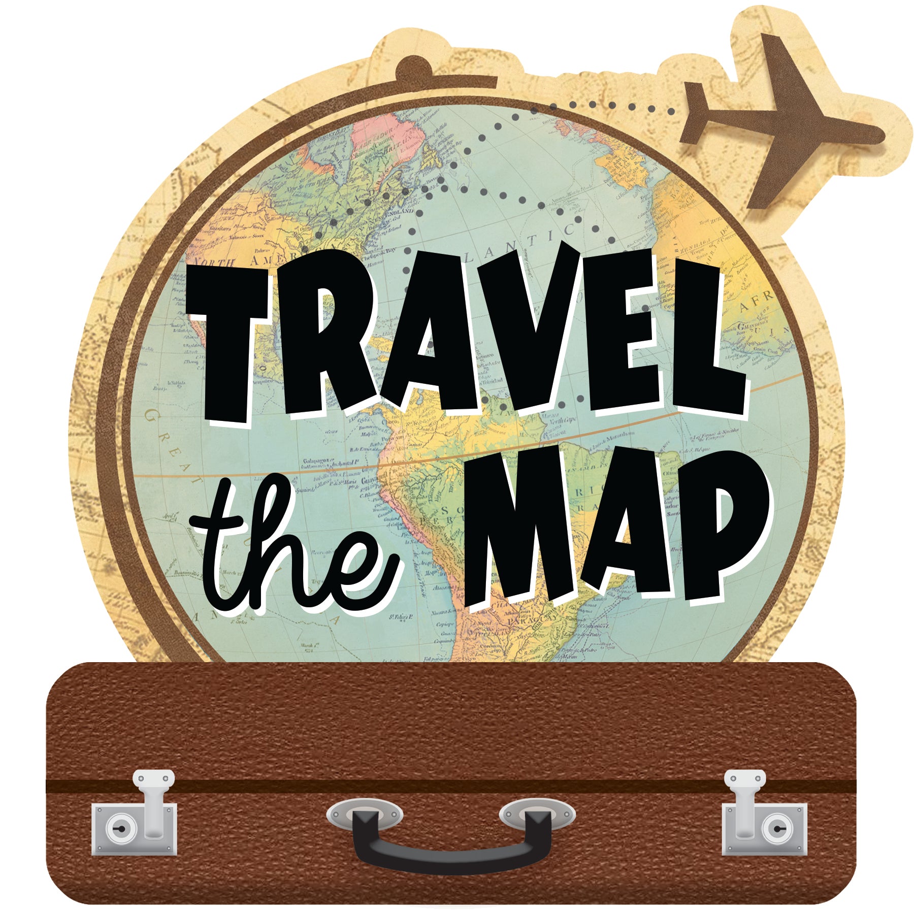Travel the Map Classroom Decor - Bulletin Boards & More – CM School Supply