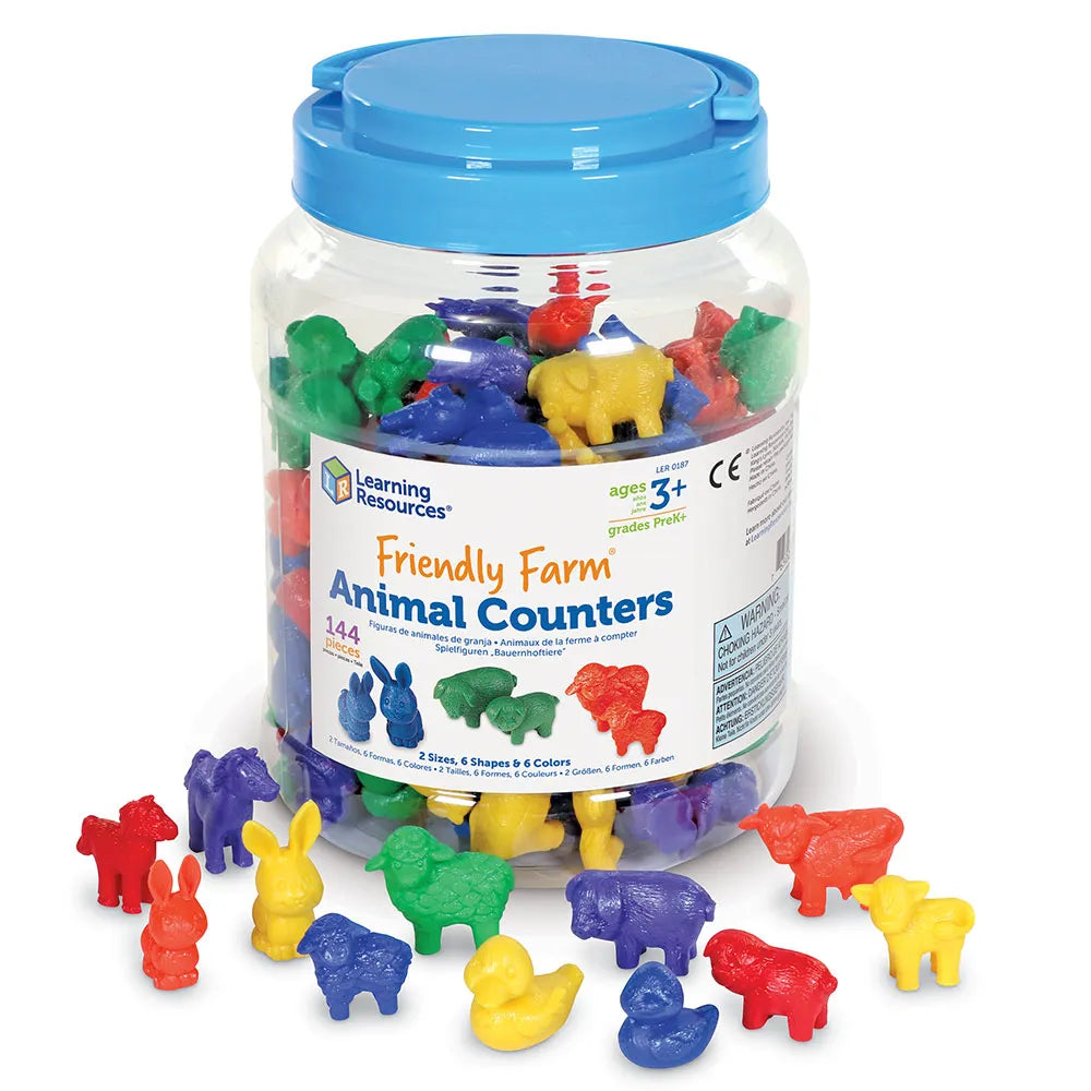 Friendly Farm® Animal Counters (Set of 144) — CM School Supply